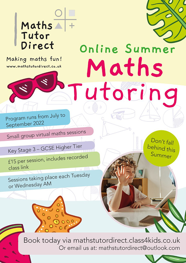 Holiday workshops - Maths Tutor Direct